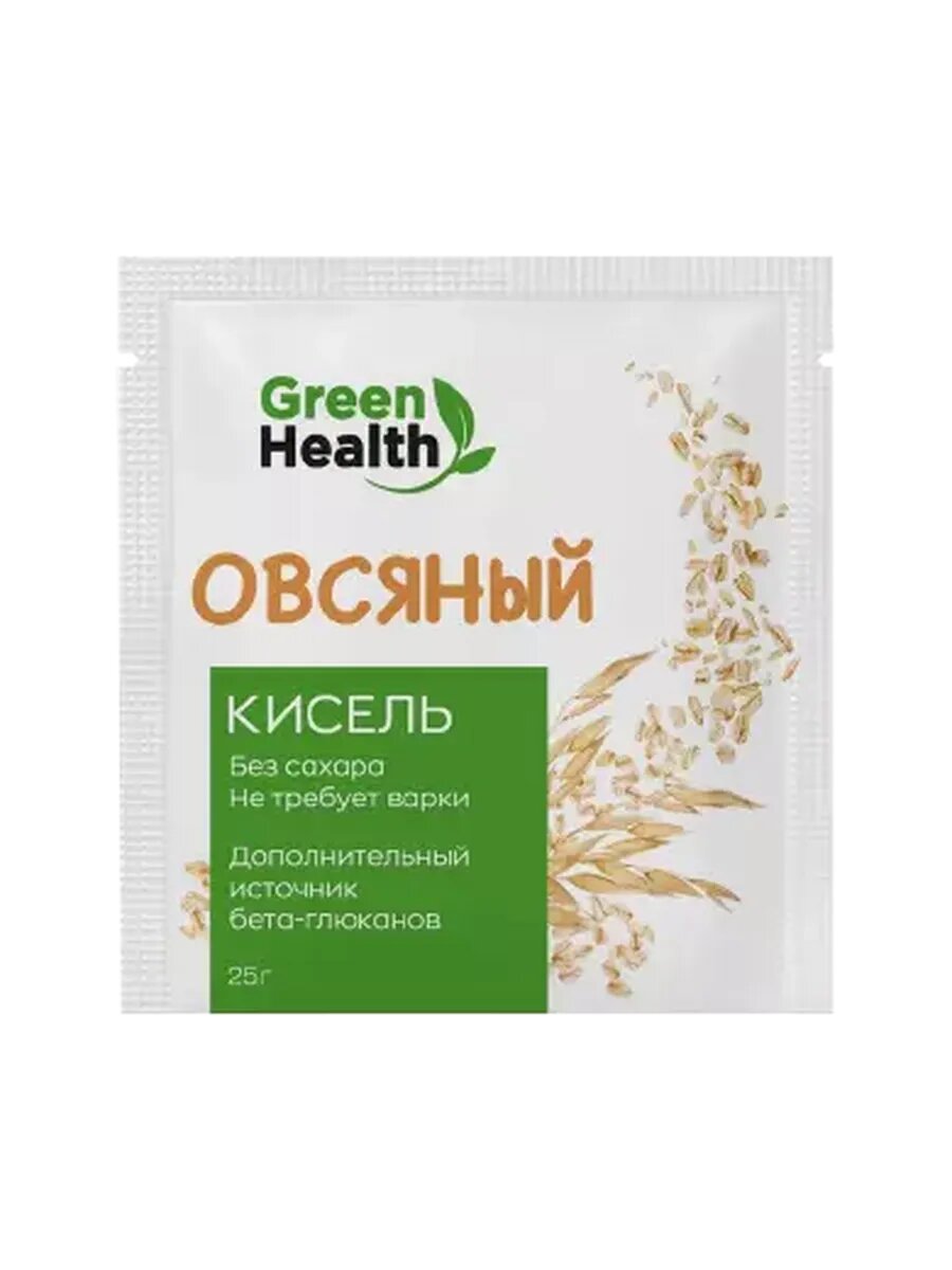 Грин Хэлф Кисель Овсяный без сахара 25г
