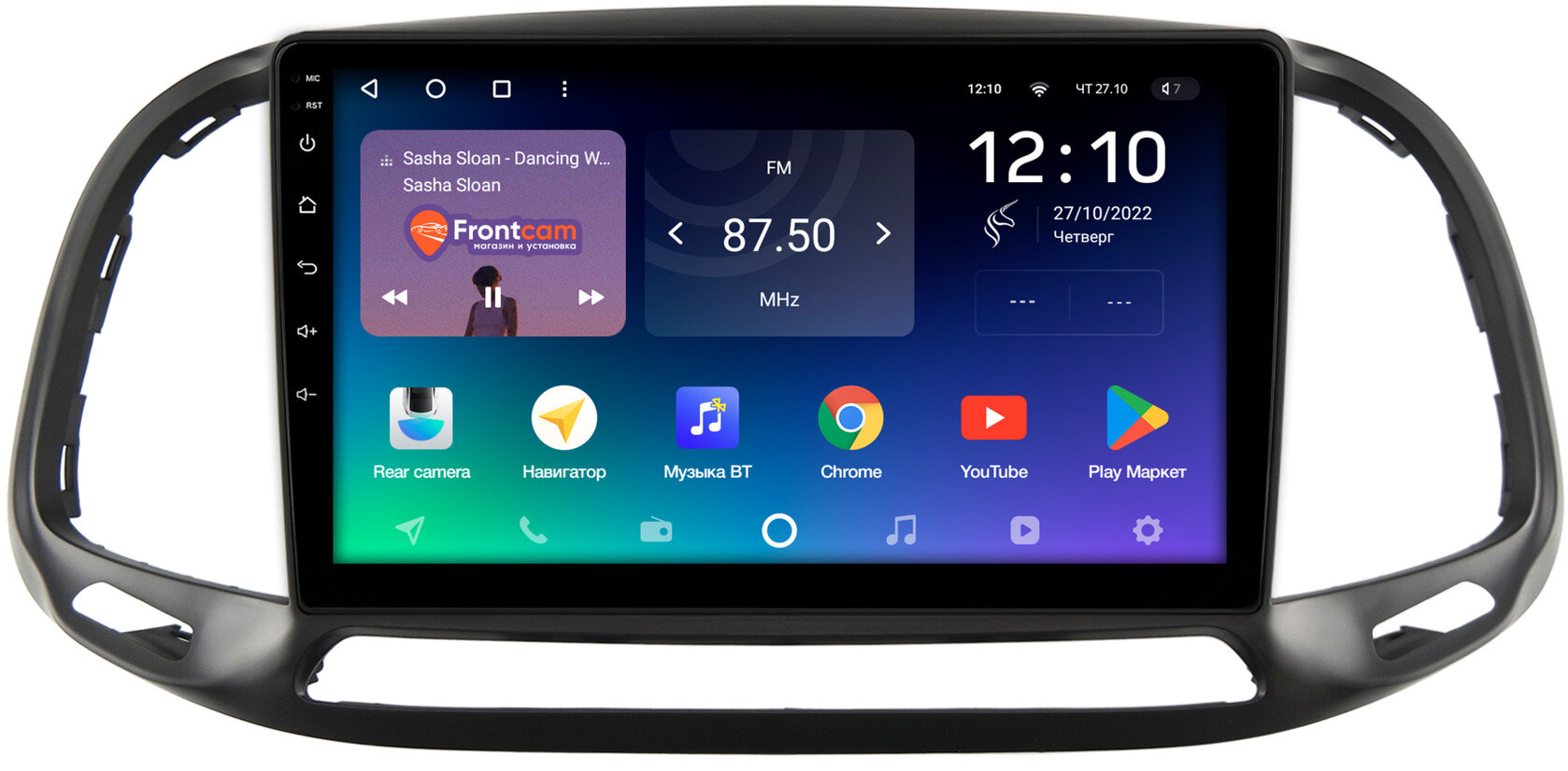 Штатная магнитола Fiat Doblo 2 2015-2022 Teyes SPRO PLUS 4/64 9" RM-9-636 Android 10 (4G-SIM, DSP, IPS)