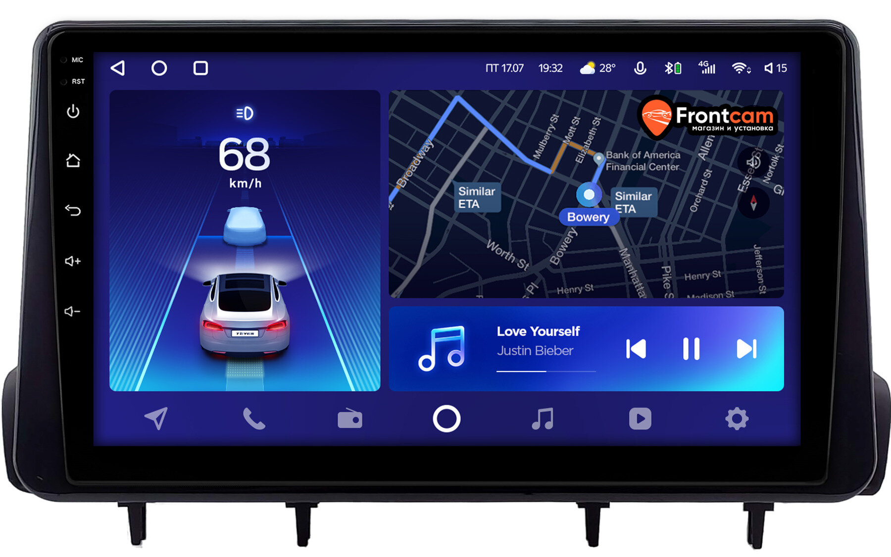 Штатная магнитола Honda CR-V 6, Breeze 2 2022-2024 Teyes CC2 PLUS 6/128 10" RM-10-1527 Android 10 (4G-SIM, DSP, QLed)