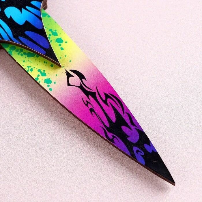 Набор деревянного оружия, 5 шт. детское сувенирное Керамбит 1 , 6.3 х 19 см