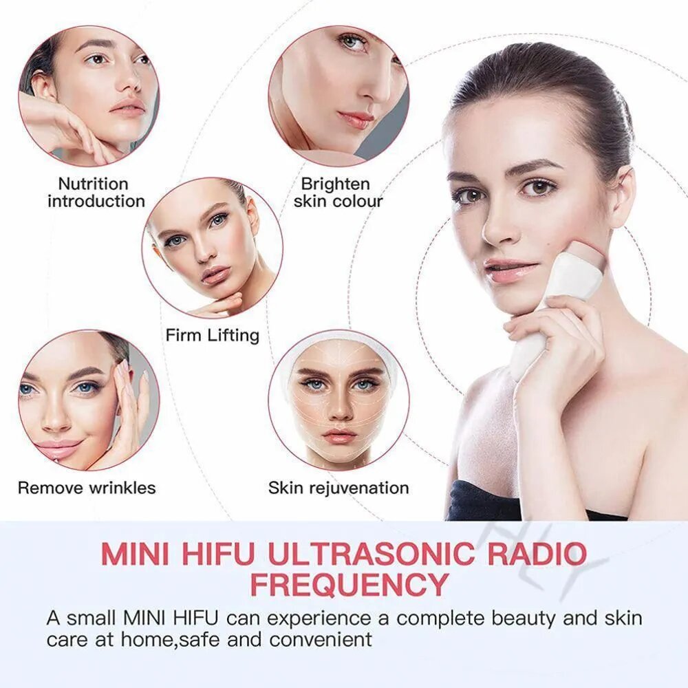 Косметологический комбайн INIU для лица RF EMS HIFU — фото 1