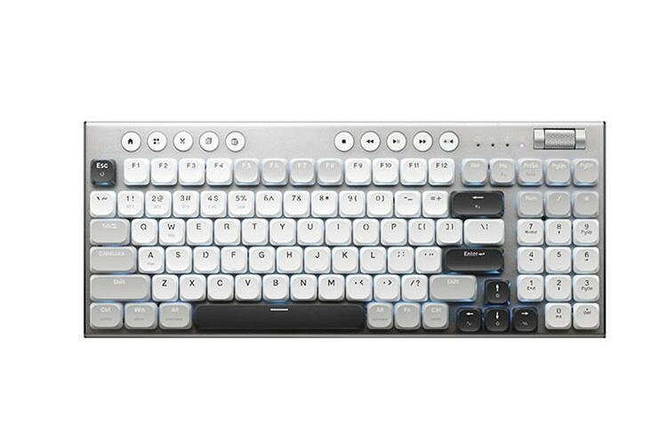 Низкопрофильная механическая клавиатура унисекс ThundeRobot K96, три режима 2.4G/Bluetooth/Проводная для Mac/iPad с PBT-колпачками