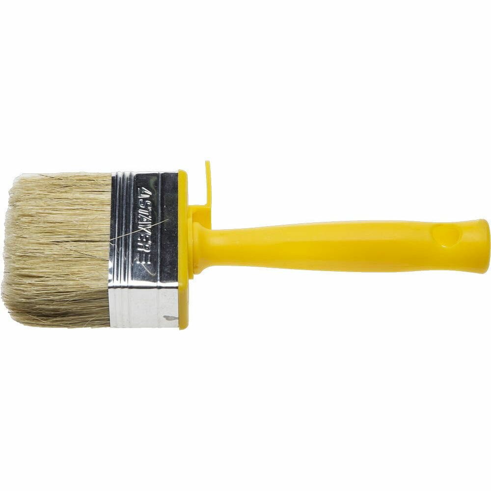 Кисть-макловица ЗУБР Universal MINI, Professional, 3х7 см, светлая натуральная щетина, пластмассовый корпус, все виды ЛКМ