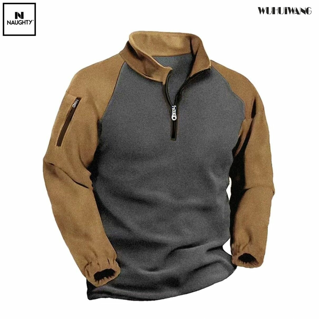 Толстовка WUHUIWANG Тактическая флисовая кофта для мужчин