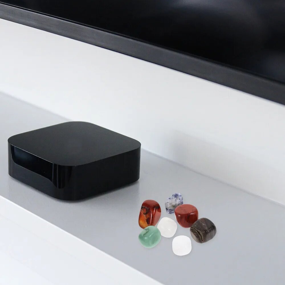 Набор из 7 натуральных необработанных камней разного цвета для декора и медитации