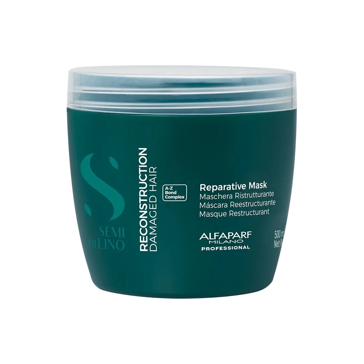 Маска для поврежденных волос Alfaparf Milano Semi Di Lino Reconstruction Reparative Mask 500мл