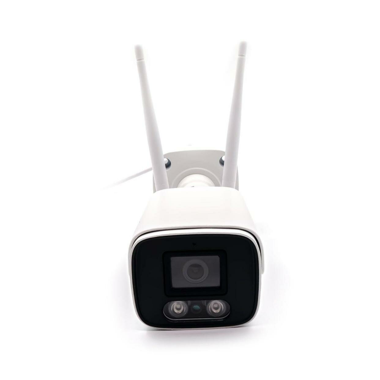 Уличная Wi-Fi IP-камера 5Mp KDM Mod:247 (AW5-8G) (E69561KDM) - камера наружного наблюдения с детекцией движения в металлическом корпусе.