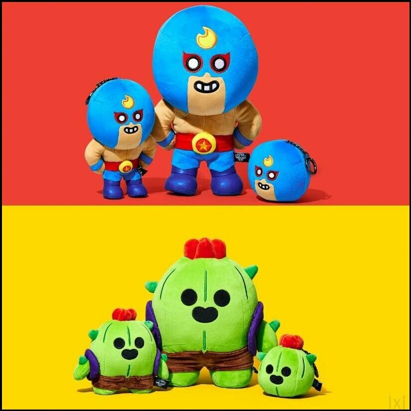 1 шт, Плюшевая кукла Brawl Stars