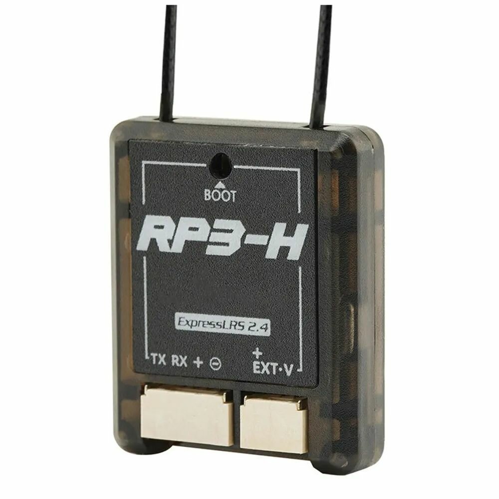 RP3-H ExpressLRS ELRS 2.4GHz Nano Receiver Двойная антенна Встроенный TCXO