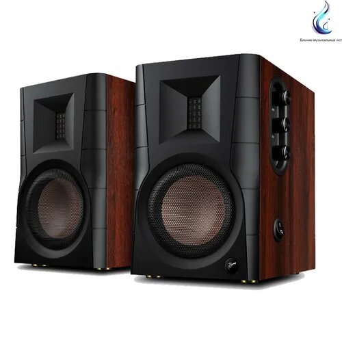SWAN D100 Red Wood Bluetooth-динамик Активный динамик