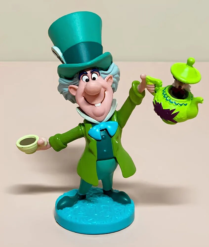 Фигурка "Алиса в стране чудес" (Alice In Wonderland), набор 6 шт, 6-10 см — фото 1
