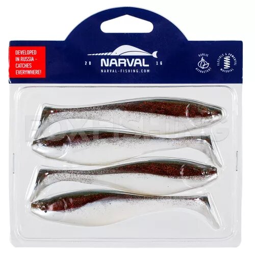 Силиконовая приманка Narval Commander Shad 12cm #064 4шт.