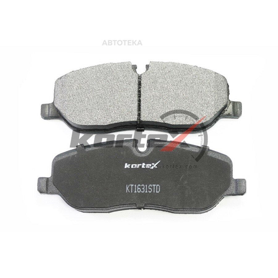 Колодки торм. LANDROVER DISCOVERYRANGE ROVER SPORT перед. к-т KT1631STD KORTEX KT1631STD