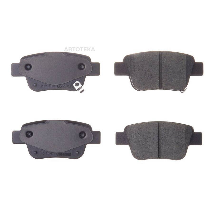 Колодки тормозные Япония AKEBONO AN709WK AVENSIS '03-, ESTIMA AHR20, ACR5#, GSR5# '06- ALPHARD, VELLFIRE ANH2#, GGH23 '08- R