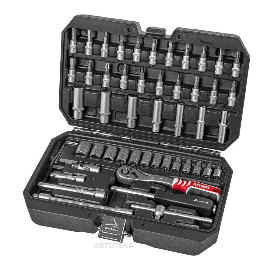 Набор инструментов 53 пр. 1/4"DR ARNEZI ARNEZI R0900053