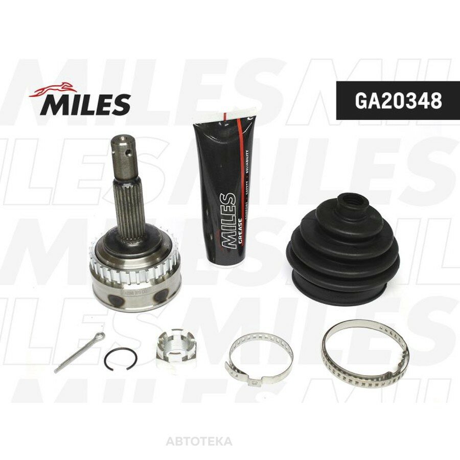 ШРУС OPEL ASTRA F/KADETT E/VECTRA A 1.2-1.6 84-98 нар. +ABS MILES GA20348