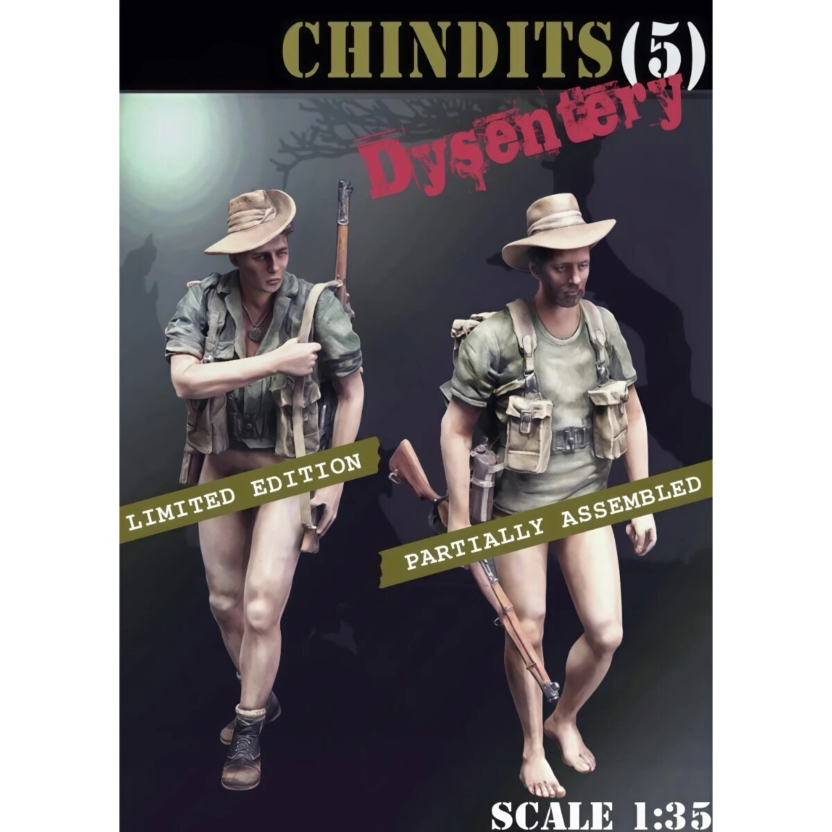Набор моделей из резины Chindit Force 1/35 MEEKLION MODEL 1830R