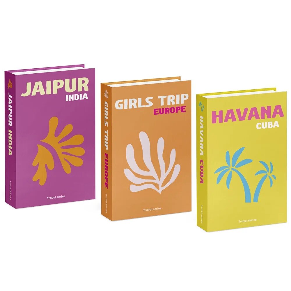 Декоративные книги-муляжи 3 штуки 9