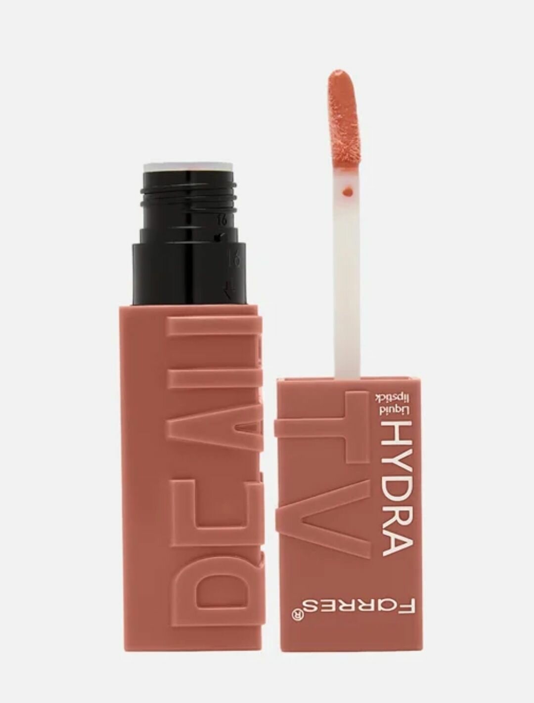 Жидкая помада для губ FARRES hydra liquid lipstick with mirror effect 01