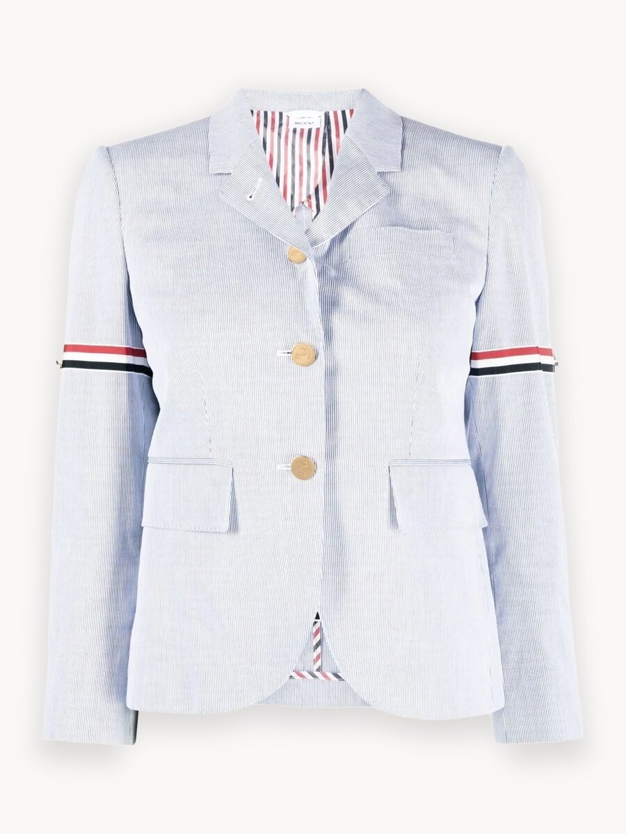 Пиджак RWB stripe single-breasted blazer