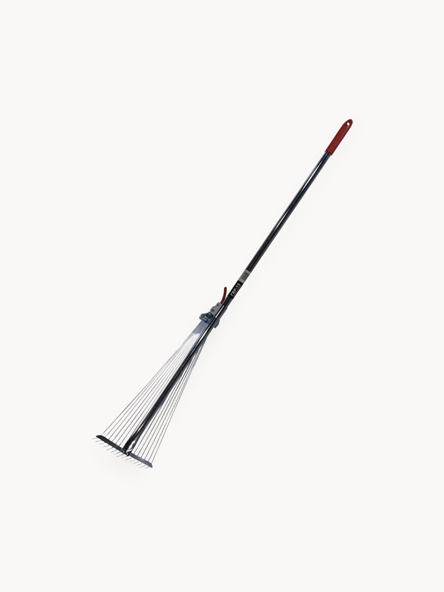 Грабли веерные раздвижные для огорода, стальные, для дачи и сада БТМ ГВР-15 (З)