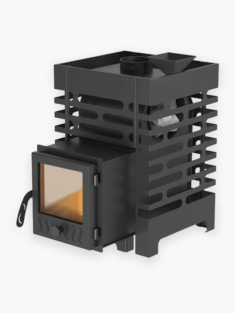 Печь банная ASTON 12 стекло (Везувий)