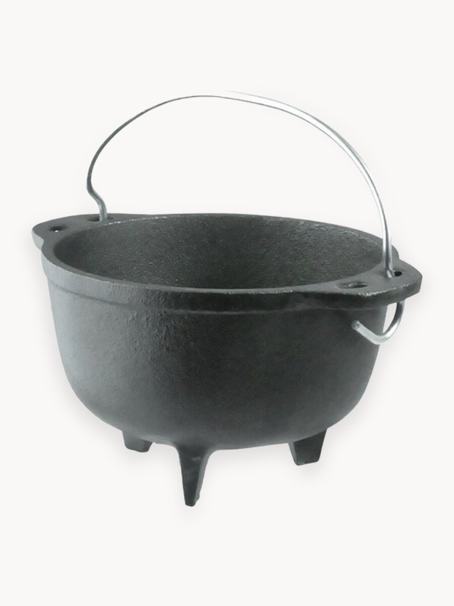Котелок Prohotel «Эмбер Каст», 460 мл, d 120/65 мм, 95 мм, черный, чугун (04010660)