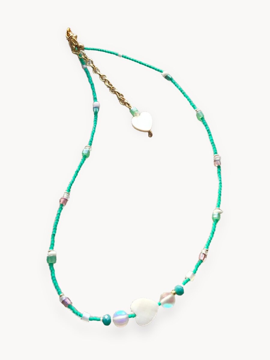 Чокер, перламутр