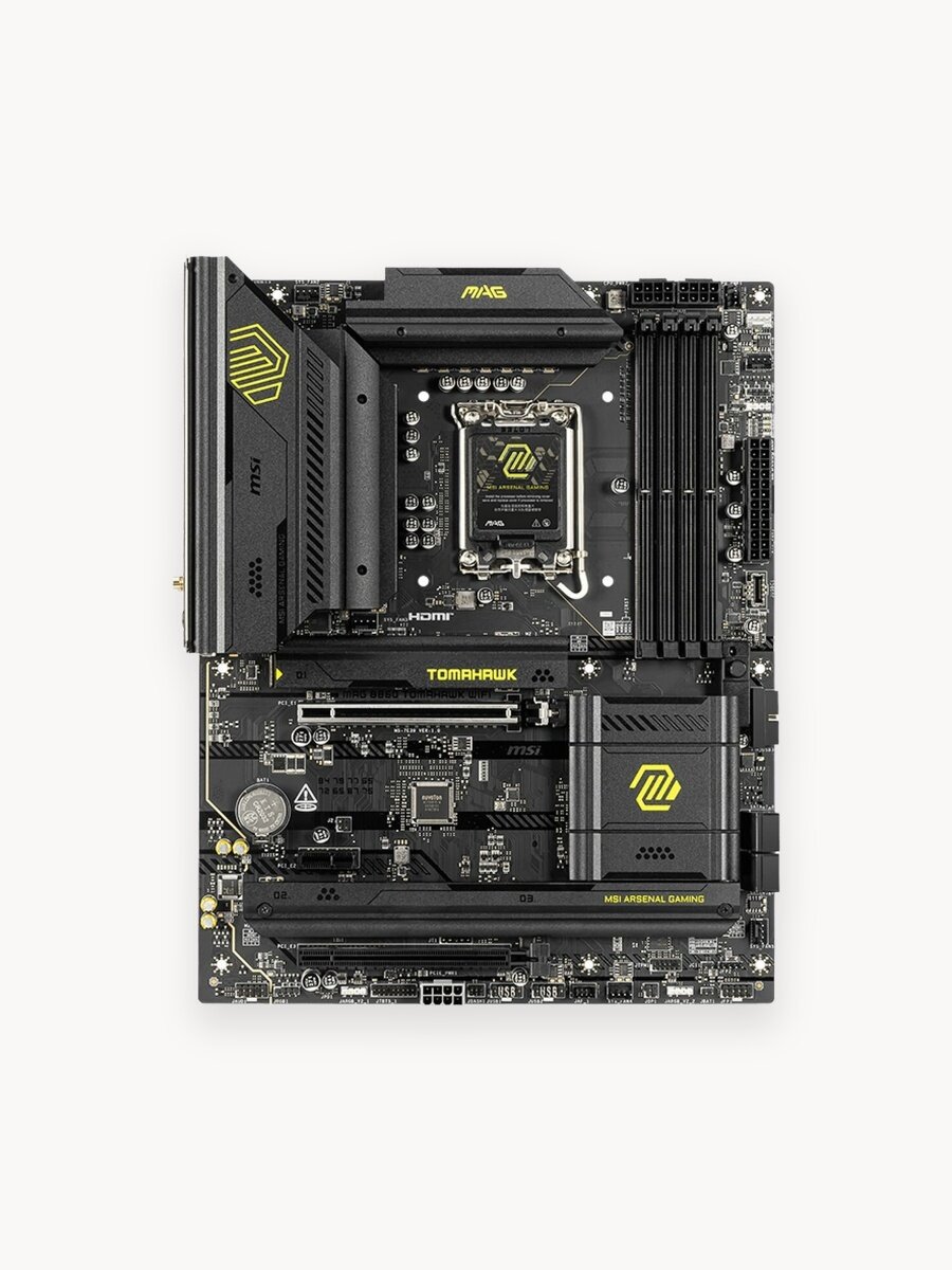 Материнская плата MSI MAG B860 TOMAHAWK WIFI, LGA1851, Intel B860, ATX, RTL (MAG B860 TOMAHAWK WIFI)