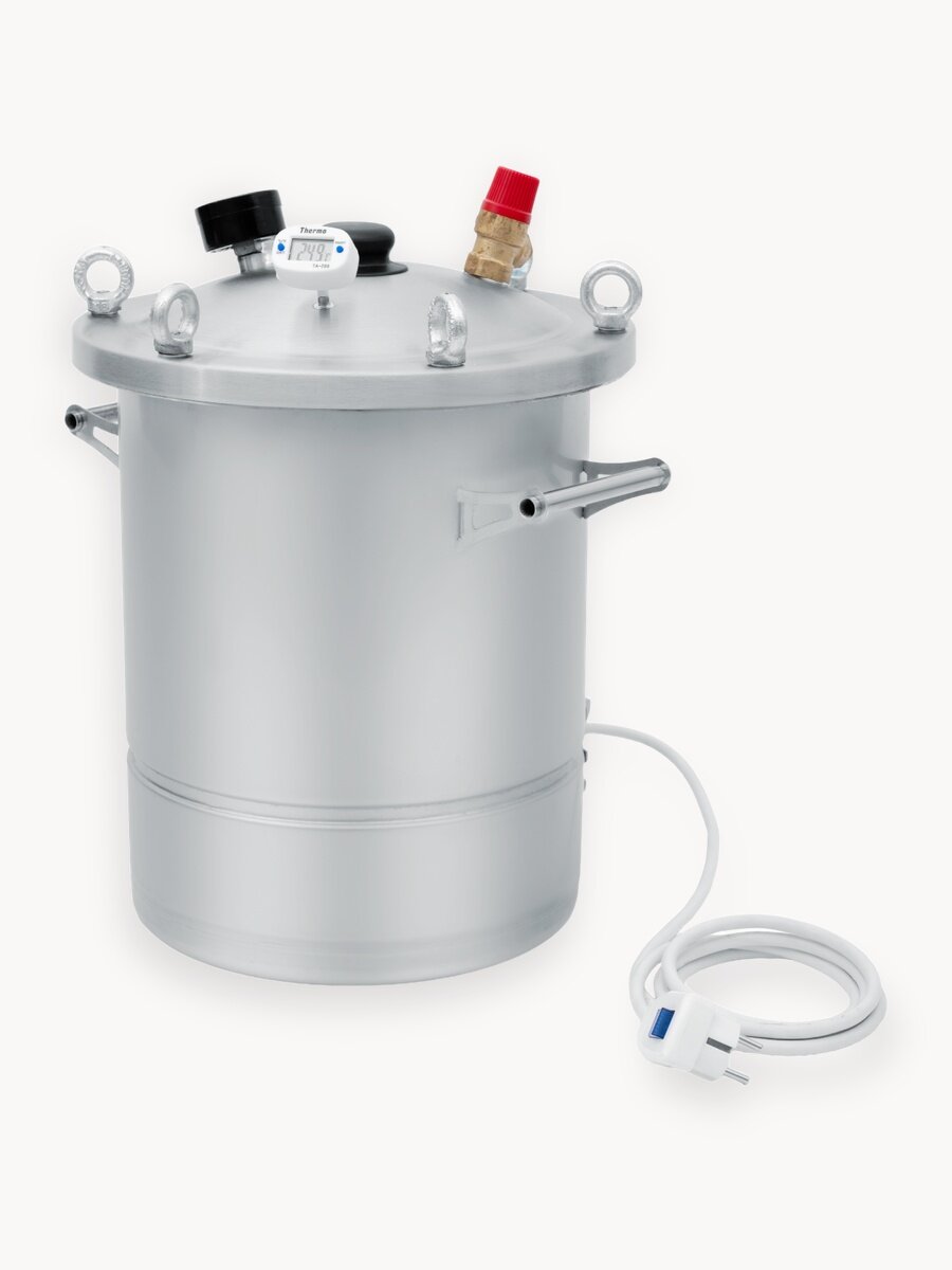 Автоклав Helicon Крестьянка с ТЭН, 15 литров, для домашнего консервирования