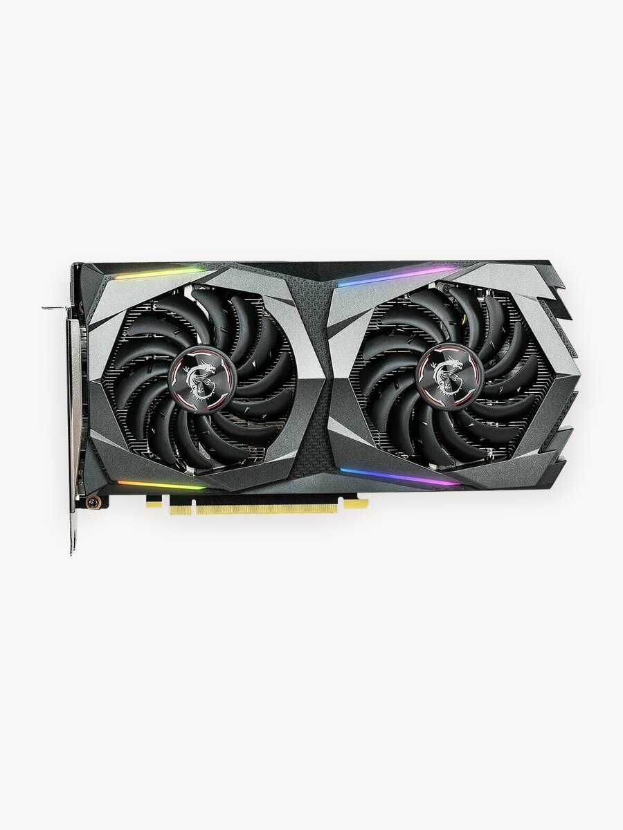 Видеокарта MSI GeForce GTX 1660 Super Gaming X 6Gb, игровая, PCI Express 3.0, 2 вентилятора