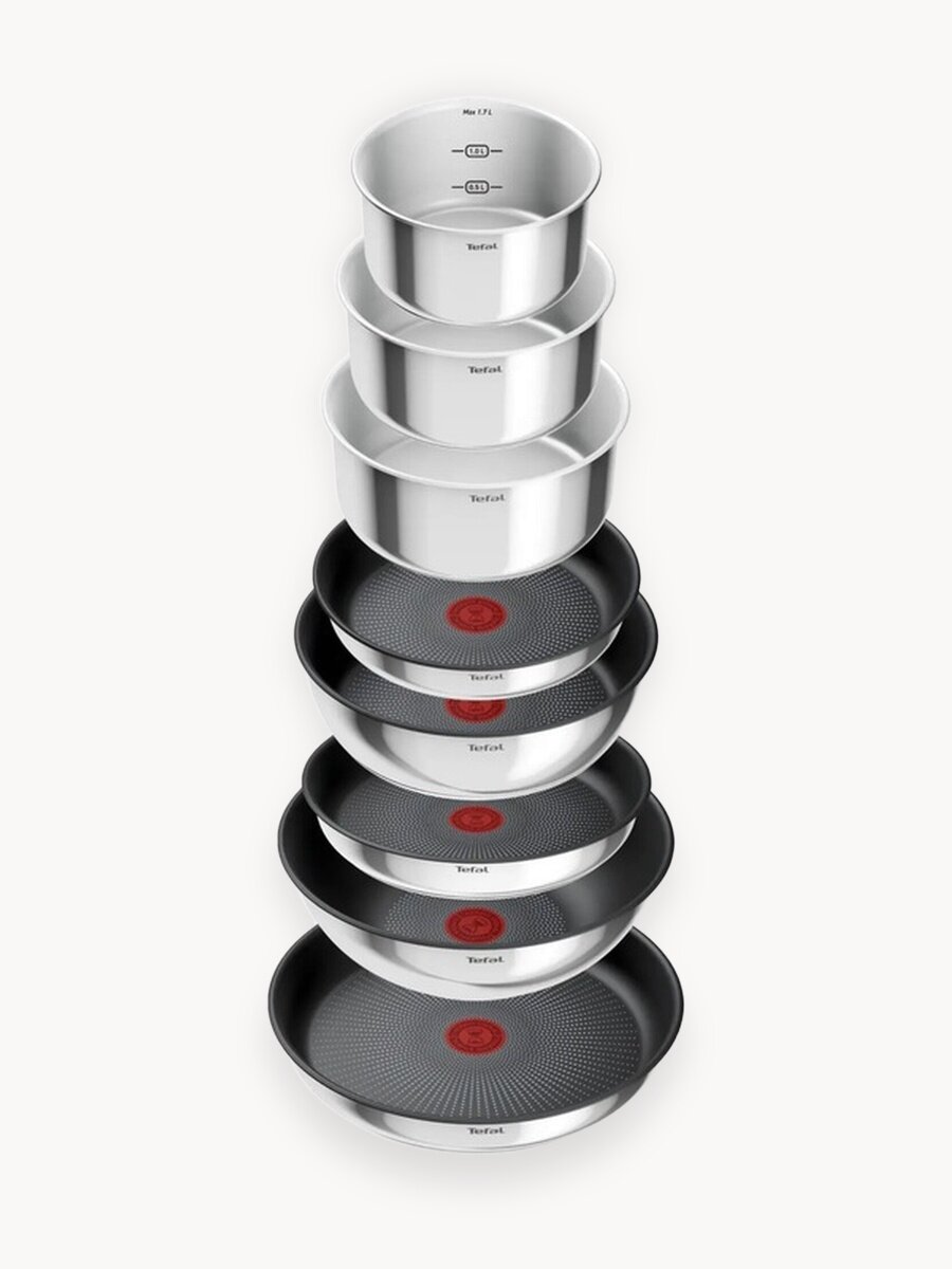 Набор сковородок и кастрюль Tefal INGENIO 20 предметов L897SK04