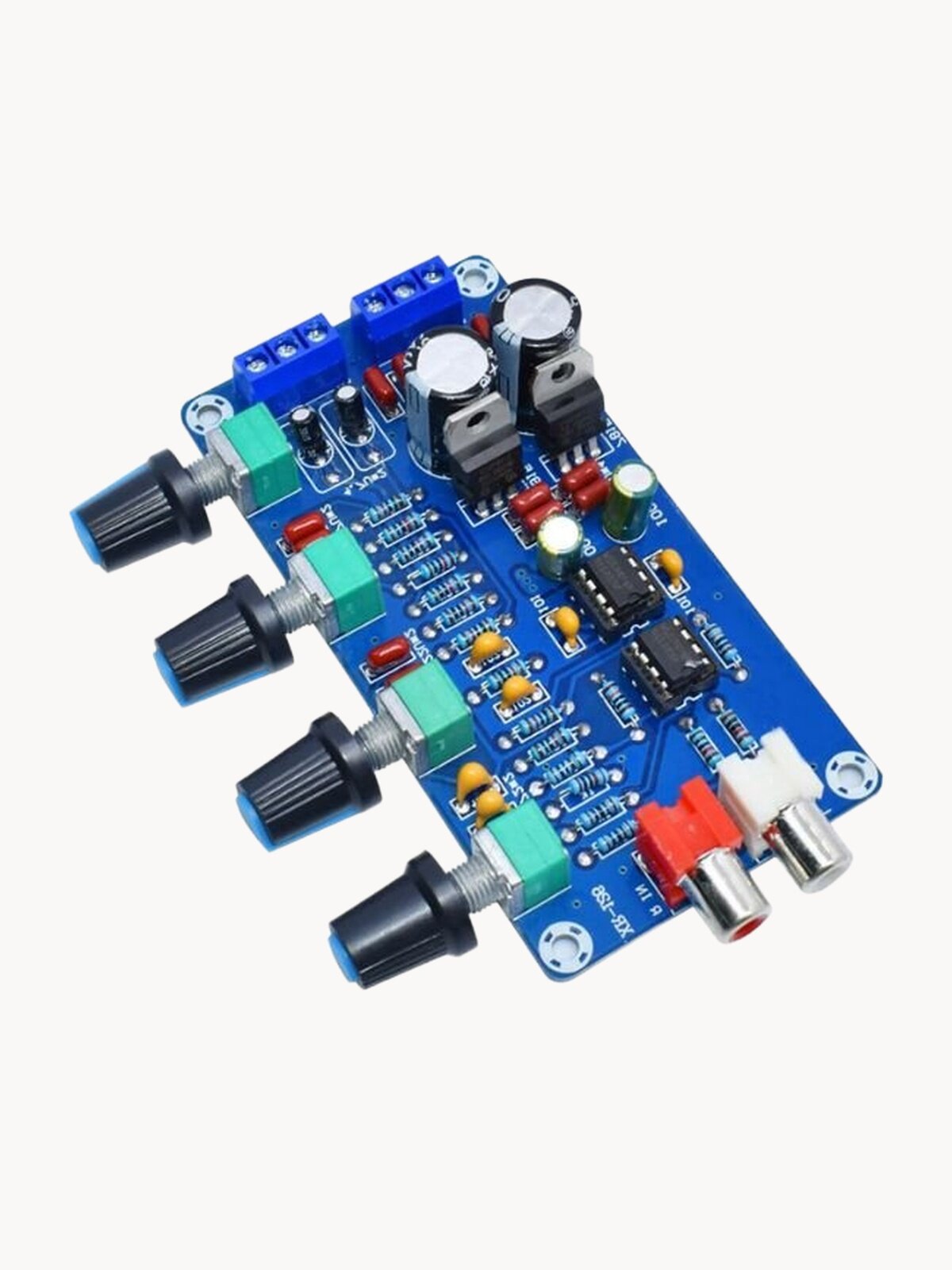 Модуль платы управления предусилителя NE5532 HI-FI с темброблоком