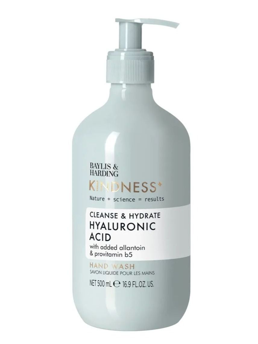 Жидкое мыло Baylis & Harding Kindness+ Hyaluronic Acid Moisture & Hydrate Hand Wash для рук, 500 мл