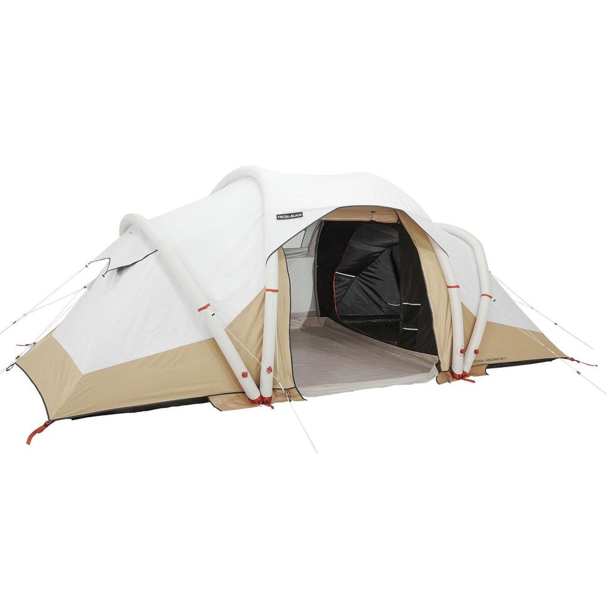 Надувная кемпинговая палатка Decathlon Quechua Air Seconds 4.2 F&B 4-местная, 2 спальни