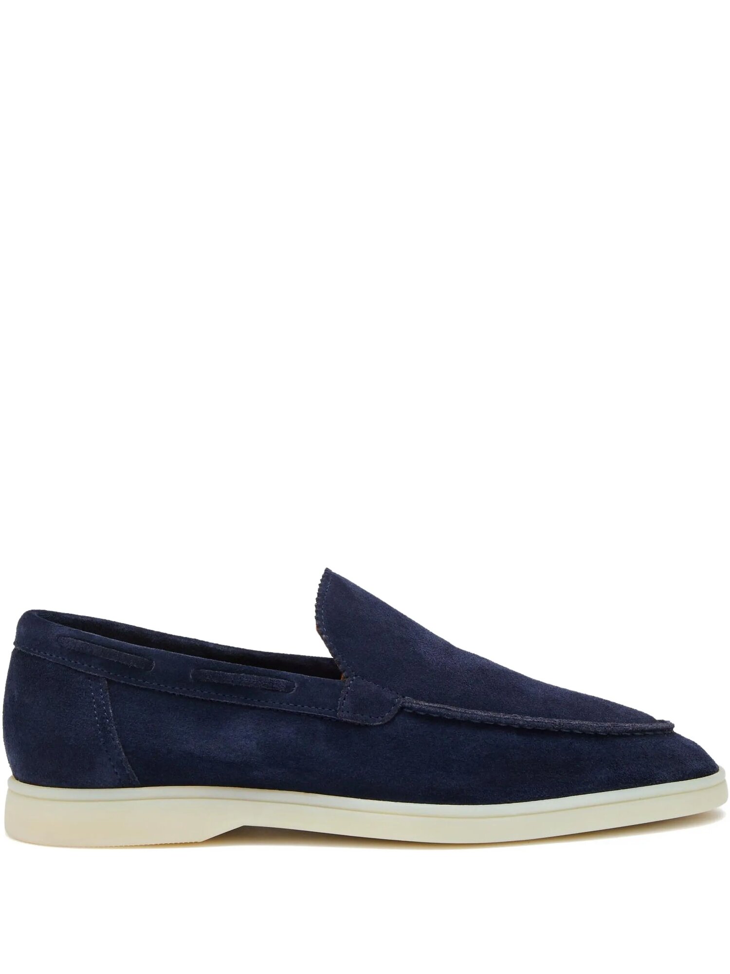 Лоферы Suede flat loafers