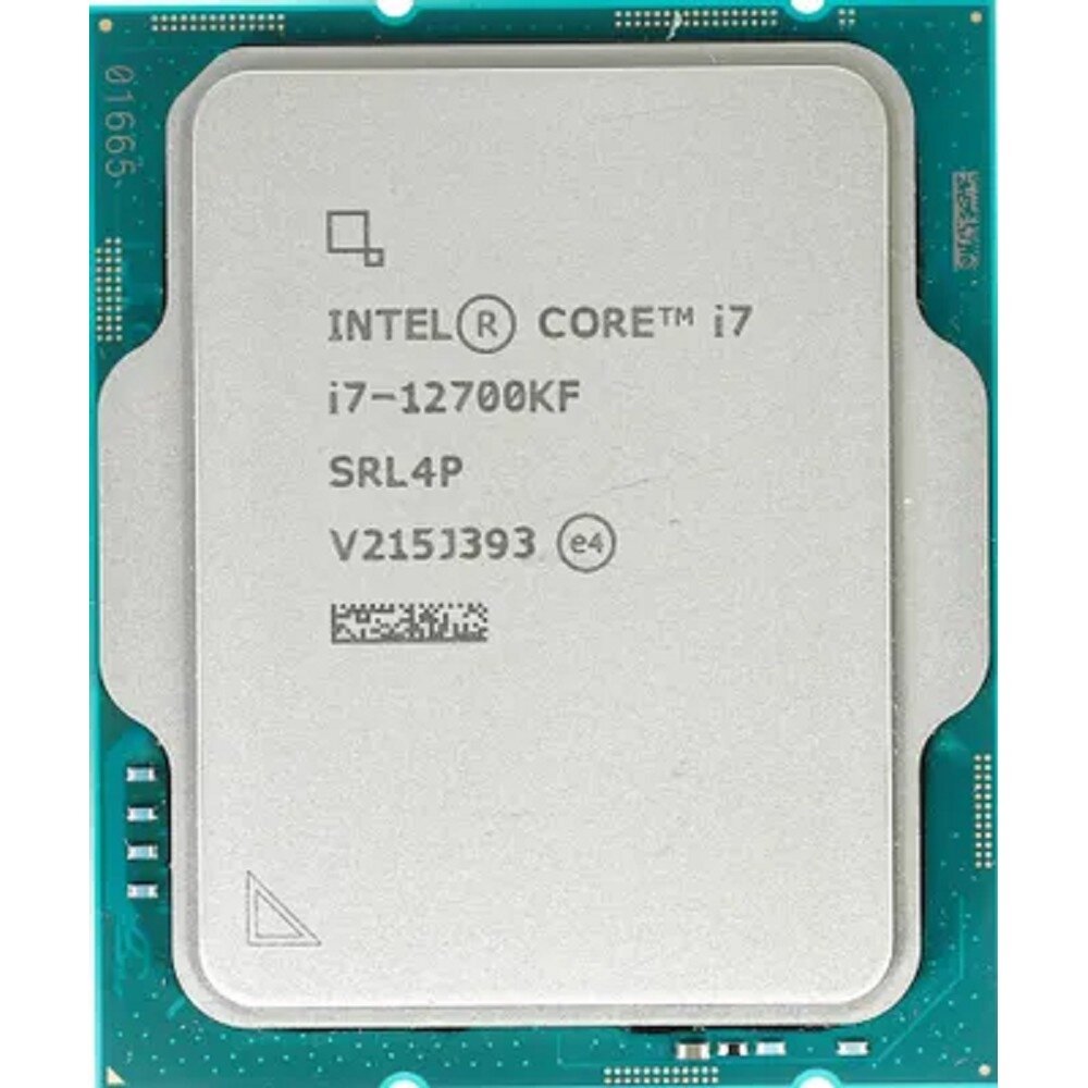 Процессор CPU Intel Core i7-12700KF Alder Lake OEM 3.6 ГГц/ 4.9 ГГц в режиме Turbo, 25MB, LGA1700