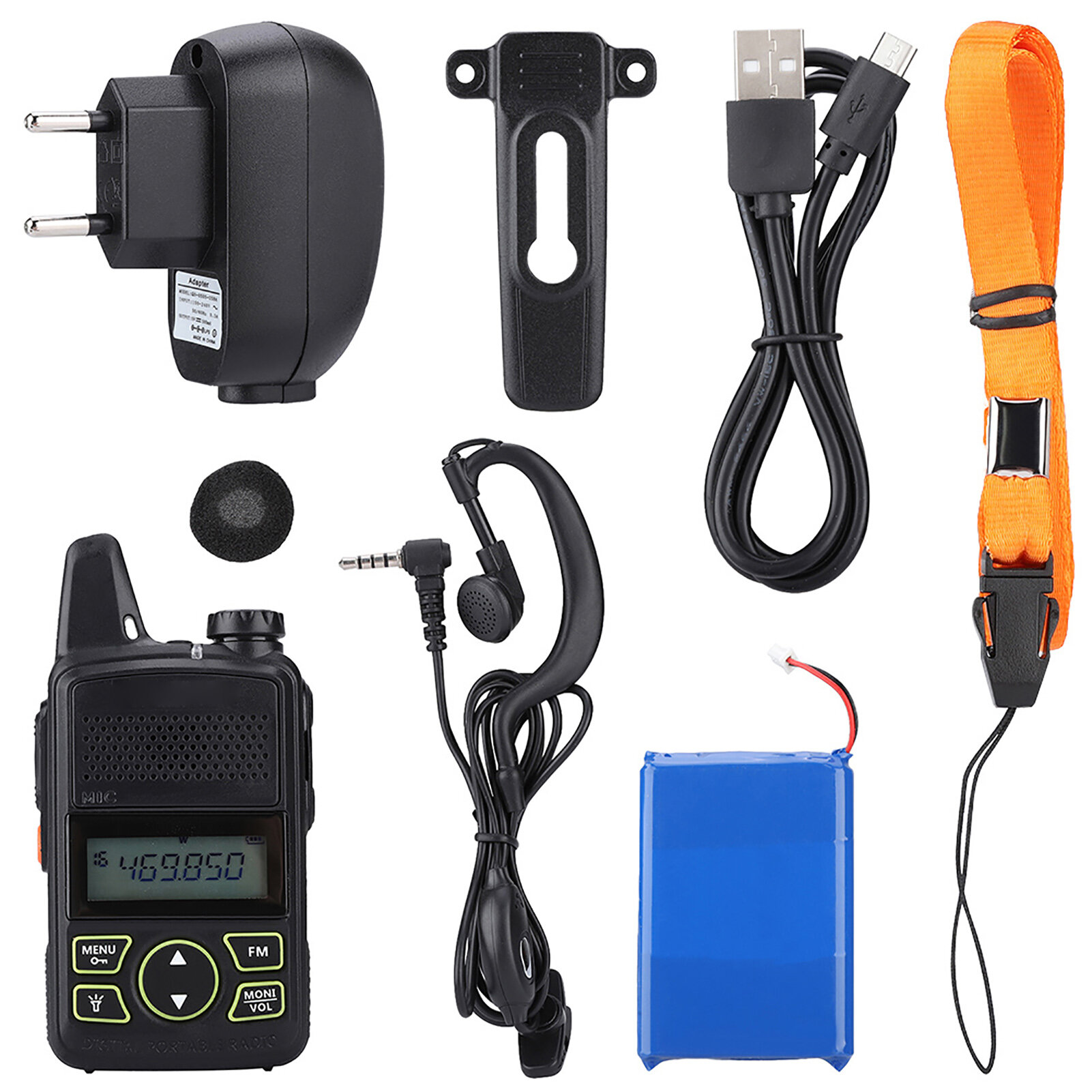 Мини Детская Детская рация Talkie UHF FM 400-470 МГц ветчины двусторонние радиостанции для Baofeng BF T1