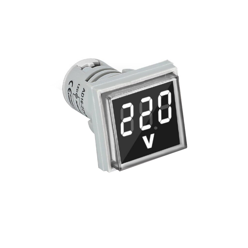 Модернизированный тестер напряжения 50-500 В, цифровой светодиодный экран, вольтметр, мониторы напряжения, детектор напряжения, простое использование для дома