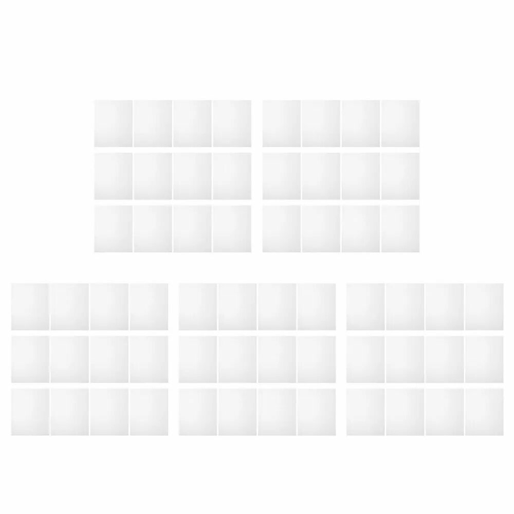 Прозрачные трафареты из пвх для рисования и творчества, набор из 100 шт для детей