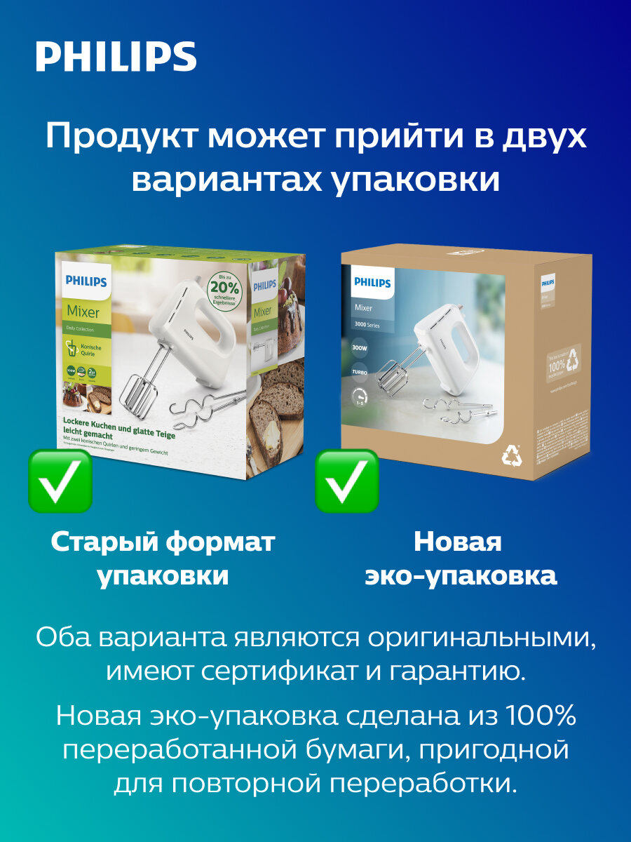 Миксер Philips HR3745/00 — фото 1
