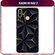 Чехол на Xiaomi Mi Max 3 / Сяоми Ми Макс 3 с принтом "Черные полигоны"