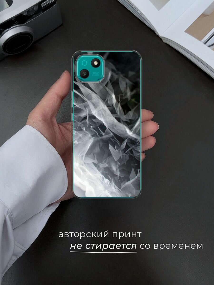Силиконовый чехол на Wiko T10 / Вико Т10 с принтом "Абстракция 9" — фото 1