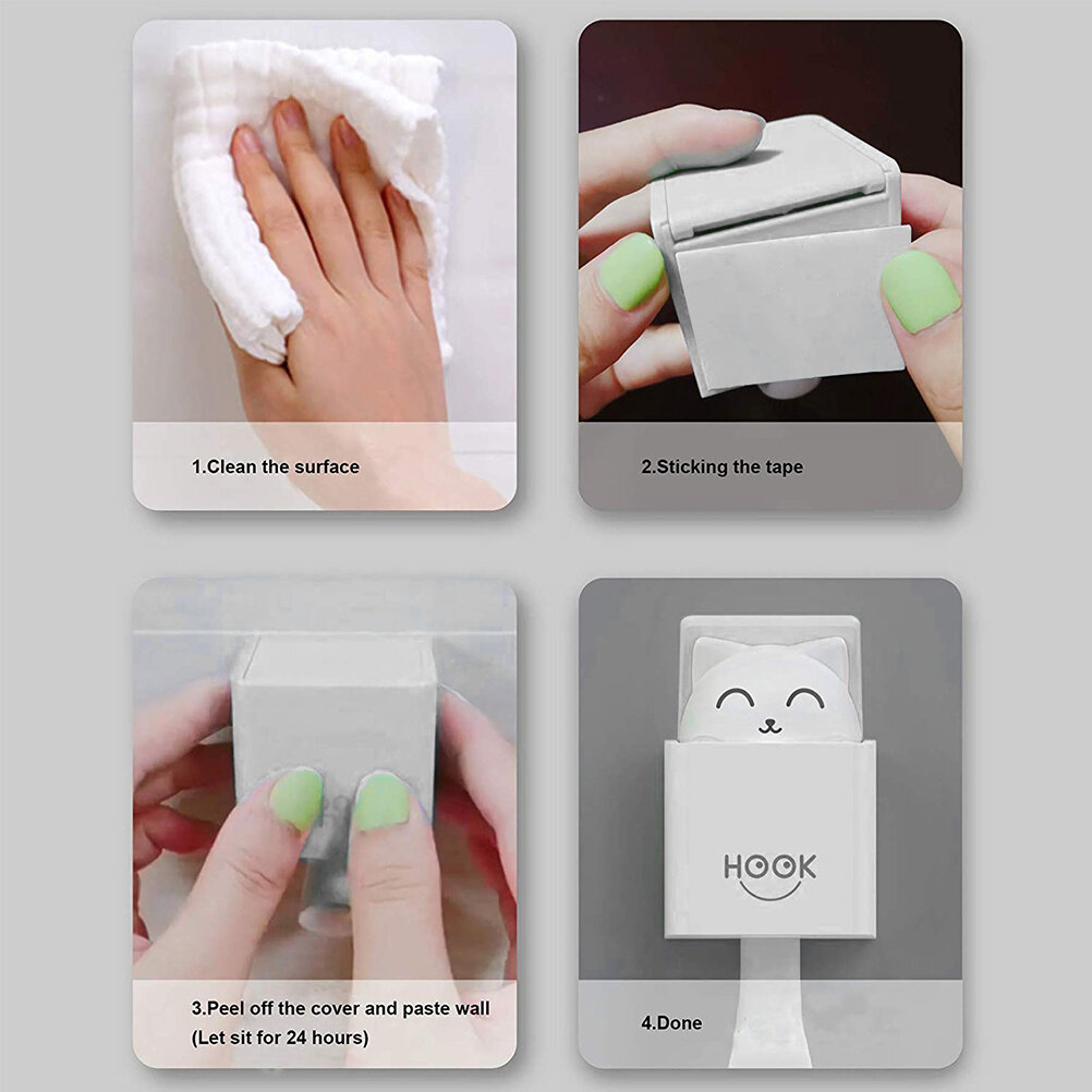 Крючки для пальто, настенные крючки с милым котом, настенные крючки для пальто, шарфа, шляпы, сумки для полотенец, украшения дома