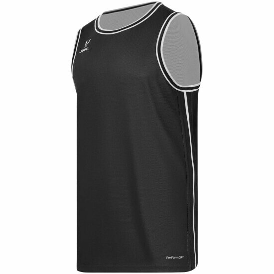 Майка двухсторонняя Jogel DIVISION PerFormDRY Double-Side Jersey, темно-серый, белый, р. M