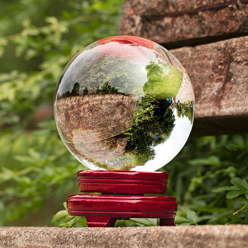 Белый хрустальный шар, гадание, предсказание судьбы, церемония фэн-шуй, подарочный коврик