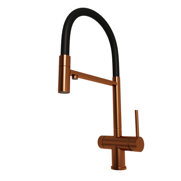 Смеситель для кухни Emar PVD ЕС - 7024 PVD Coppery