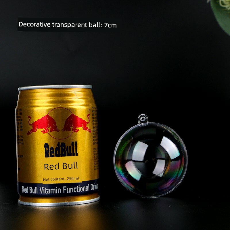 Прозрачные полые акриловые шары диаметром 7 см, комплект из 5 штук для свадебного и магазинного декора