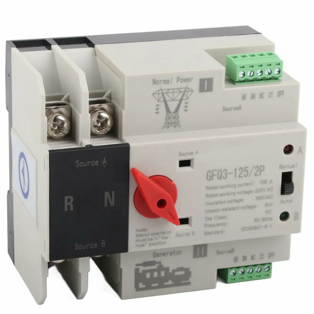 SOULONG Автоматический выключатель 100А