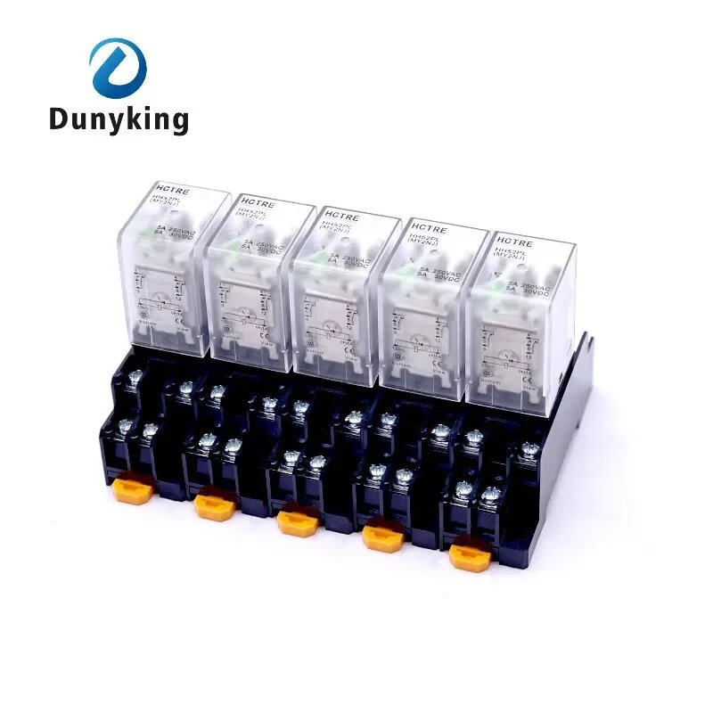 Силовое реле MY2NJ 12В 24В DC / 110В 220В AC AC 220